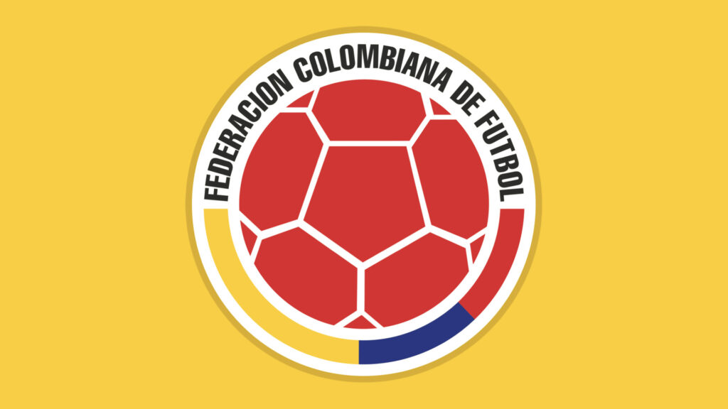 【国旗の比率に合わせたミランダ三色旗のエンブレム】コロンビア代表【各国代表】 | football-emblem