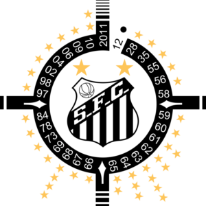 【ペレの王冠と2つの星】サントスFC【ブラジル・セリエA】 | football-emblem